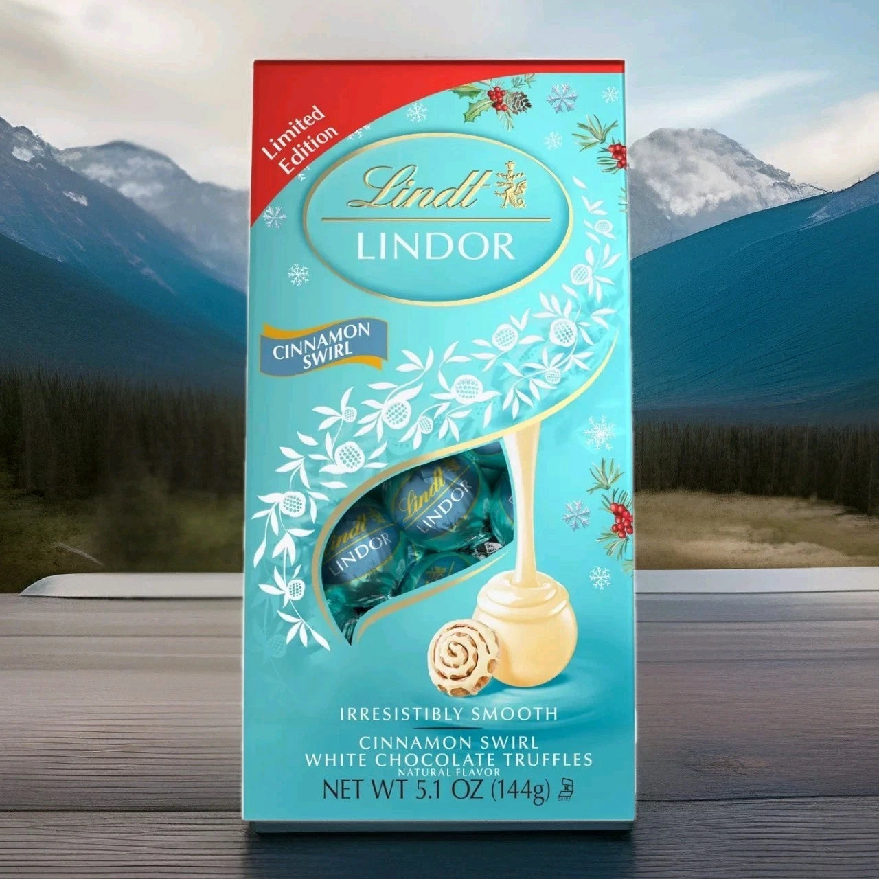 Lindt Lindor Cinnamon Swirl Chocolate Truffles Limited Edition – America2UK
